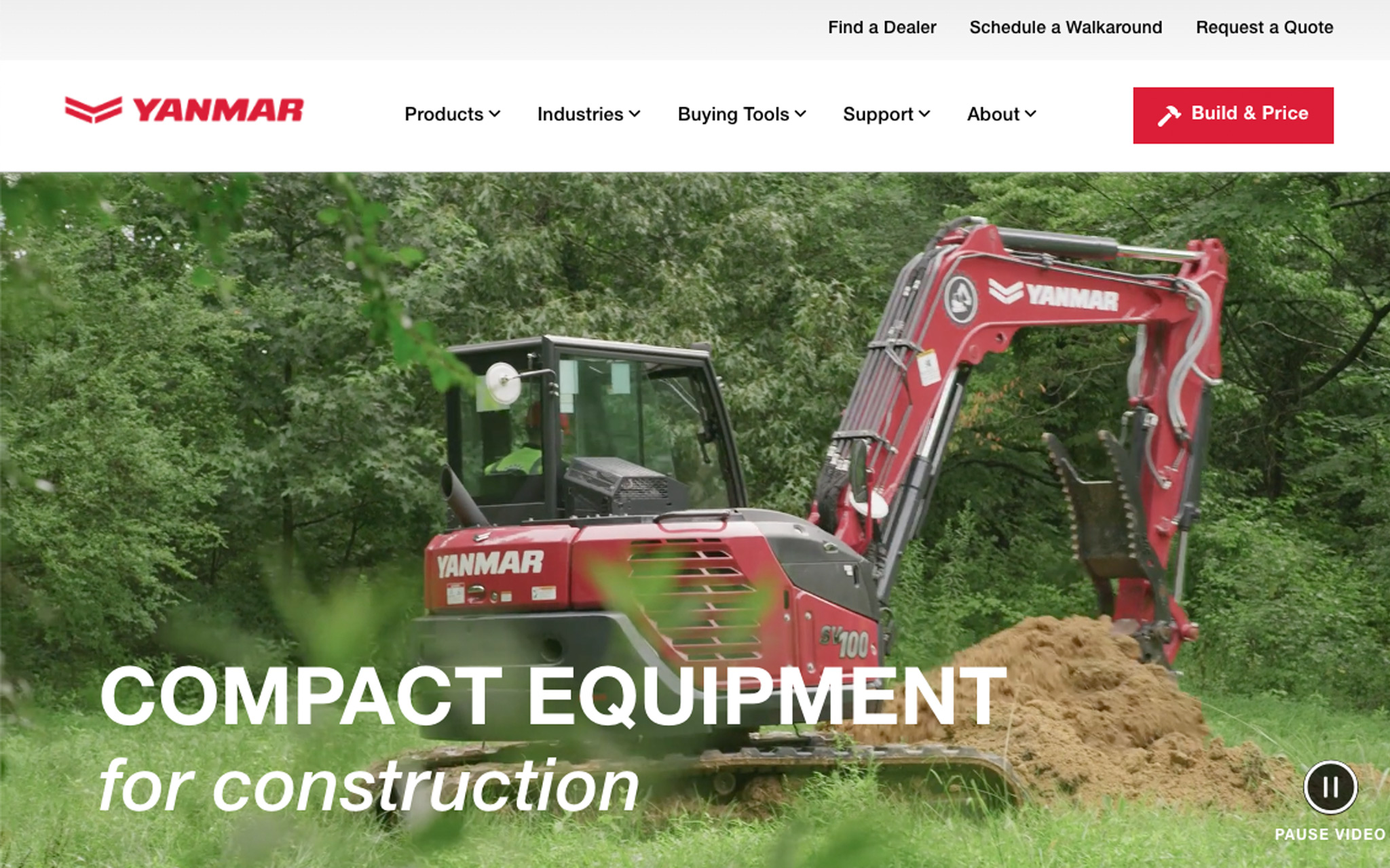 Yanmar | Website dedicated to compact equipment