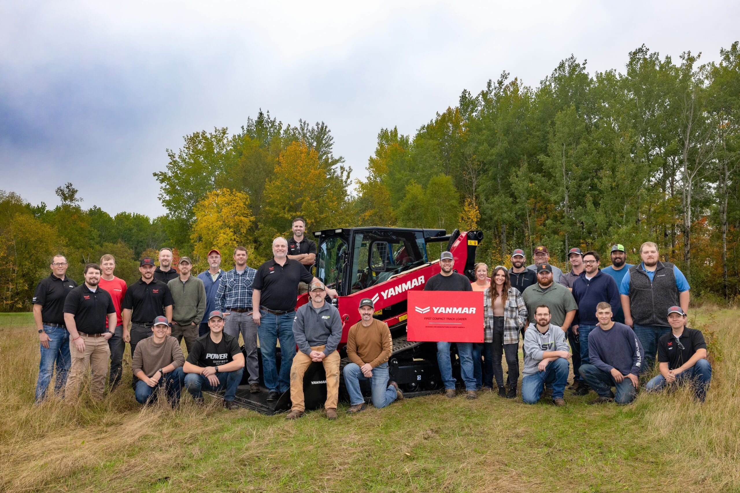 Yanmar CE | First Compact Track Loaders Off the Line
